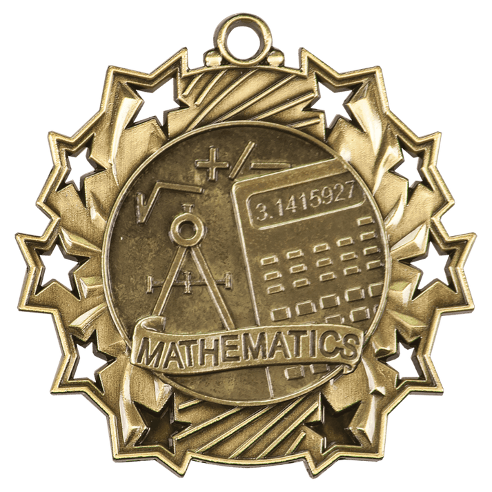 Math Ten Star Medal – Awards & More